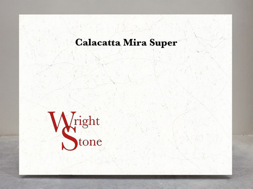 Calacatta Mira iStone Quartz Sample | Wright Stone