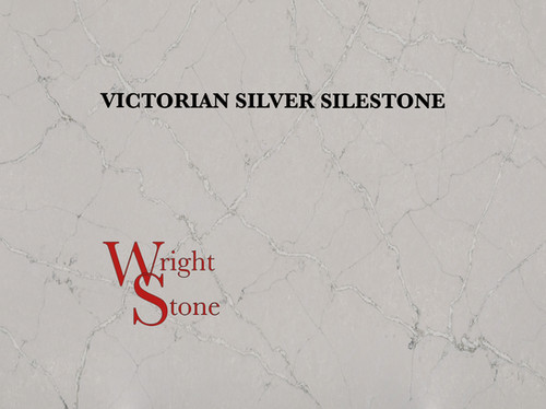 Victorian Silver Silestone Quartz Sample | Wright Stone