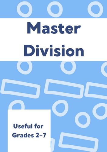 Master Division FREEBIE | Angel Maths