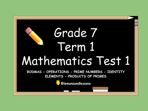 Grade 7 Whole Numbers | Angel Maths