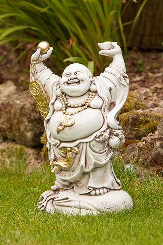 Jolly Hands Up Buddha | Berkshire Stoneware