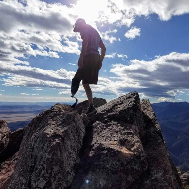 Dave Mackey, the boulder, the amputation and the future