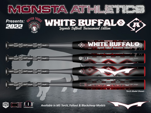 MONSTA M5 United Tribes White Buffalo | showtime-bats
