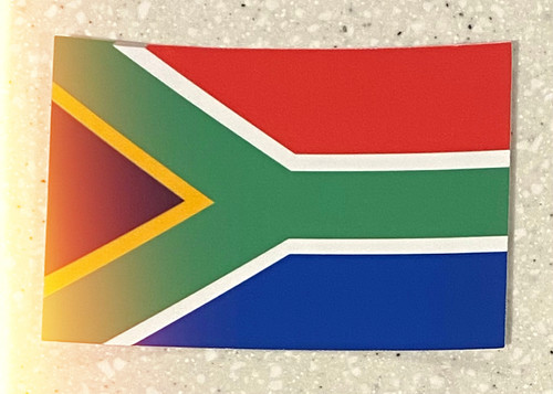 South African Flag Stickers! Waterproof Vinyl Stickers | Saonlinegsy