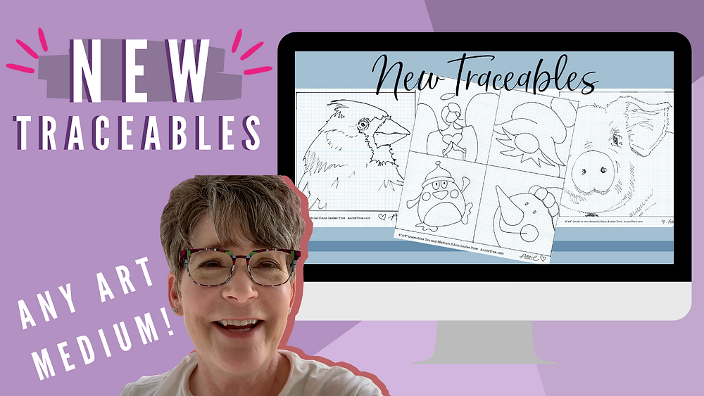 3 NEW Traceables! - Any Art Medium!