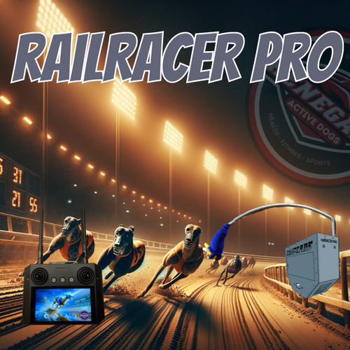 railRACER PRO Greyhound Racing Lure Machine | Renegade Active Dogs