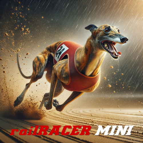 railRACER MINI Greyhound Bullring Or Short Track Lure | Renegade Active ...