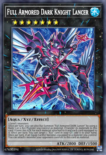 Full Armored Dark Knight Lancer | Infinity Cards