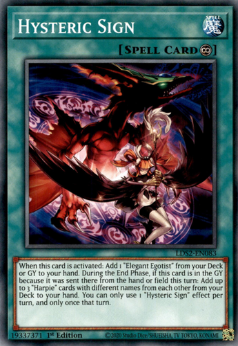 Hysteric Sign | Infinity Cards