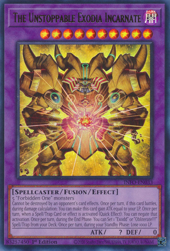 The Unstoppable Exodia Incarnate | Infinity Cards