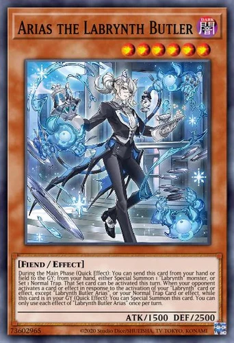 Arias the Labrynth Butler | Infinity Cards
