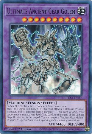 Ultimate Ancient Gear Golem | Infinity Cards