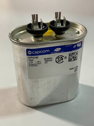 CAPACITOR 12.MF OVAL | Tanning Bed Parts
