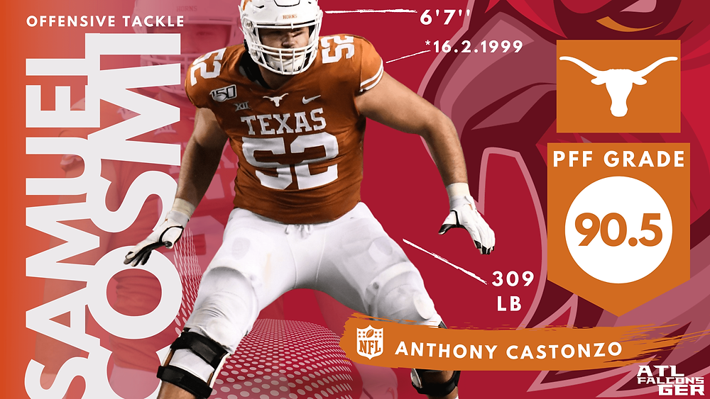Samuel Cosmi - Offensive Tackle Texas Longhorns