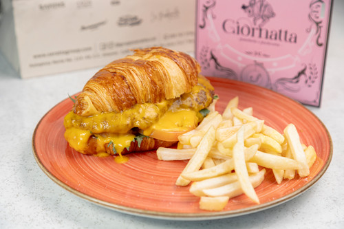 Croissant Smash Burger | GOURMAND NUEVO