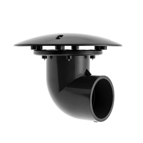 3" Bottom Drain - 90 Degree Bend | RTF Pond Products