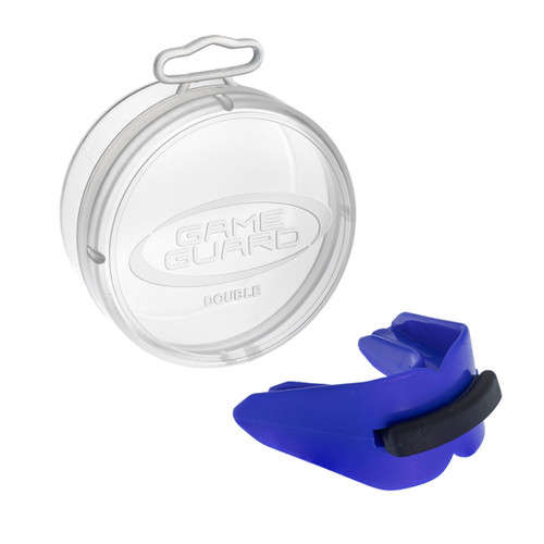 Double Gumshield for Top & Bottom Teeth - Senior - Blue | GameGuard ...