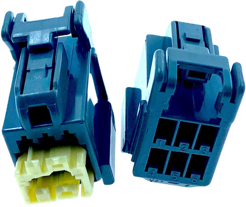 6 Way Siren 1 & 2 Connector | Qwik Harness