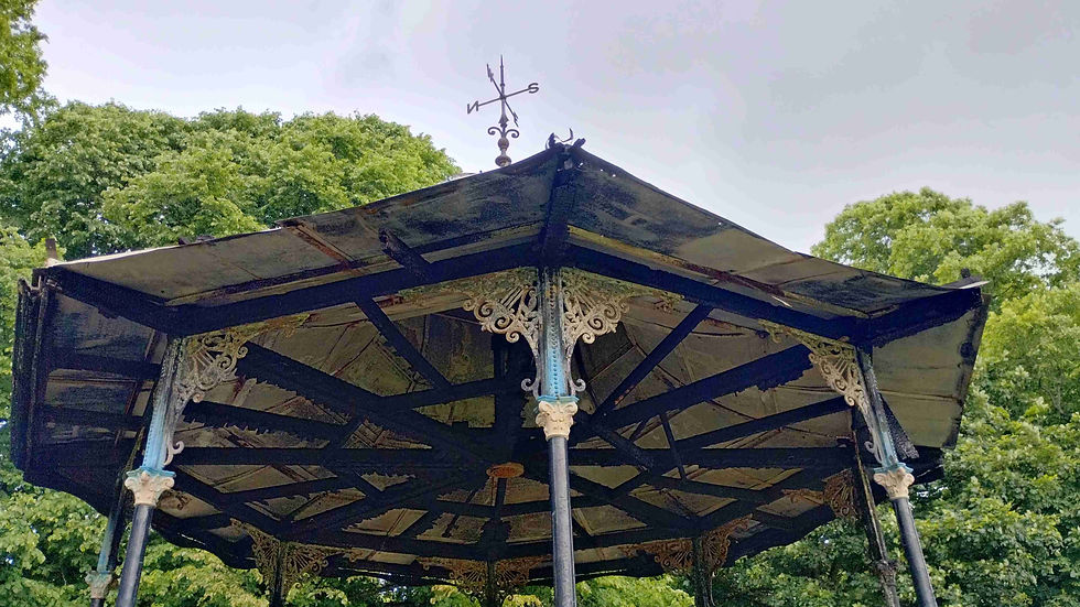 Overtoun Park Bandstand Fire 1st. June 2024