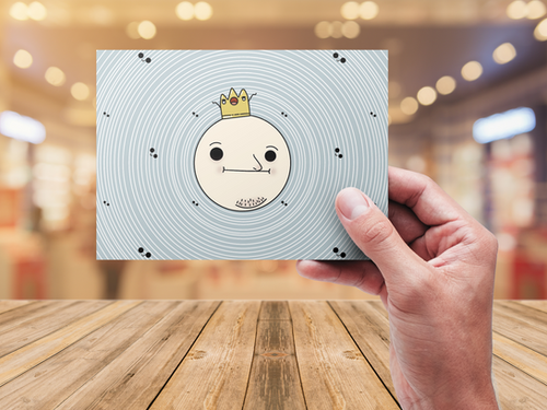 Original Character Card & Sticker | My Site