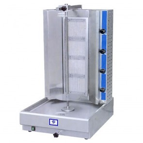 Cookline Automax 4G 120 lb. Gas Vertical Gyro Shawarma Machine | esanlab