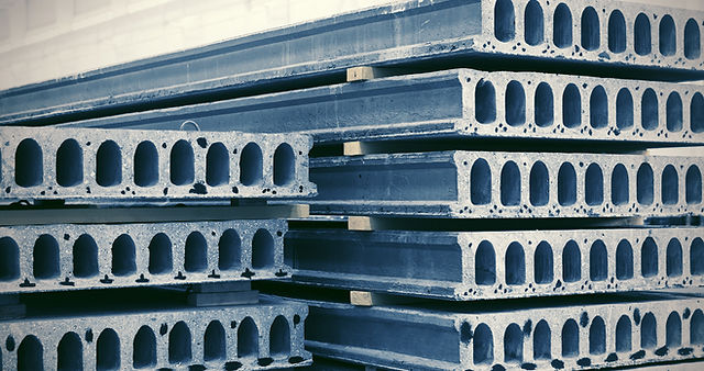 hollowcore planks span table