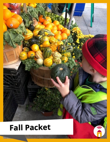 Fall Packet (Preschoolers) | We Skoolhouse Store