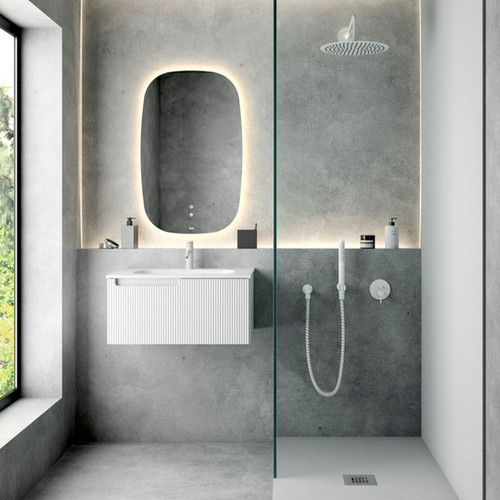 Fiora Synergy 600mm 1 Drawer Vanity Unit | bathworks