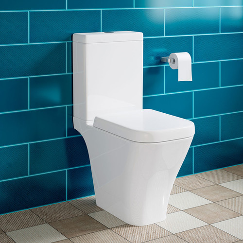 Brant Open Back Toilet & Soft Close Seat | bathworks