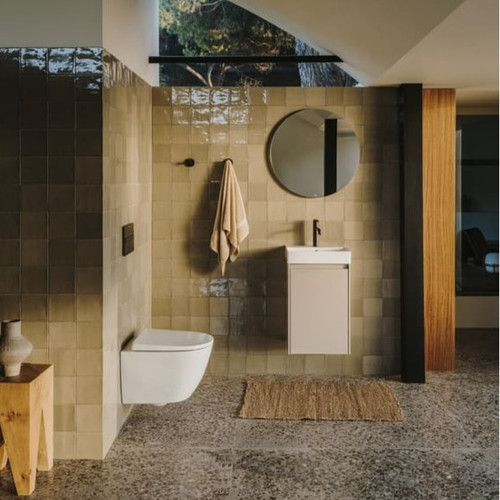 Roca Ona Compact Rimless Wall Hung Toilet | bathworks