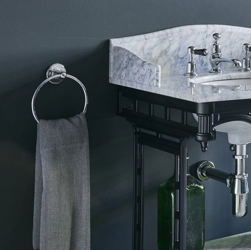 Burlington Towel Ring - Chrome | bathworks