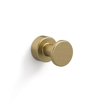 Tecno Project Robe Hook – Brushed Brass | bathworks