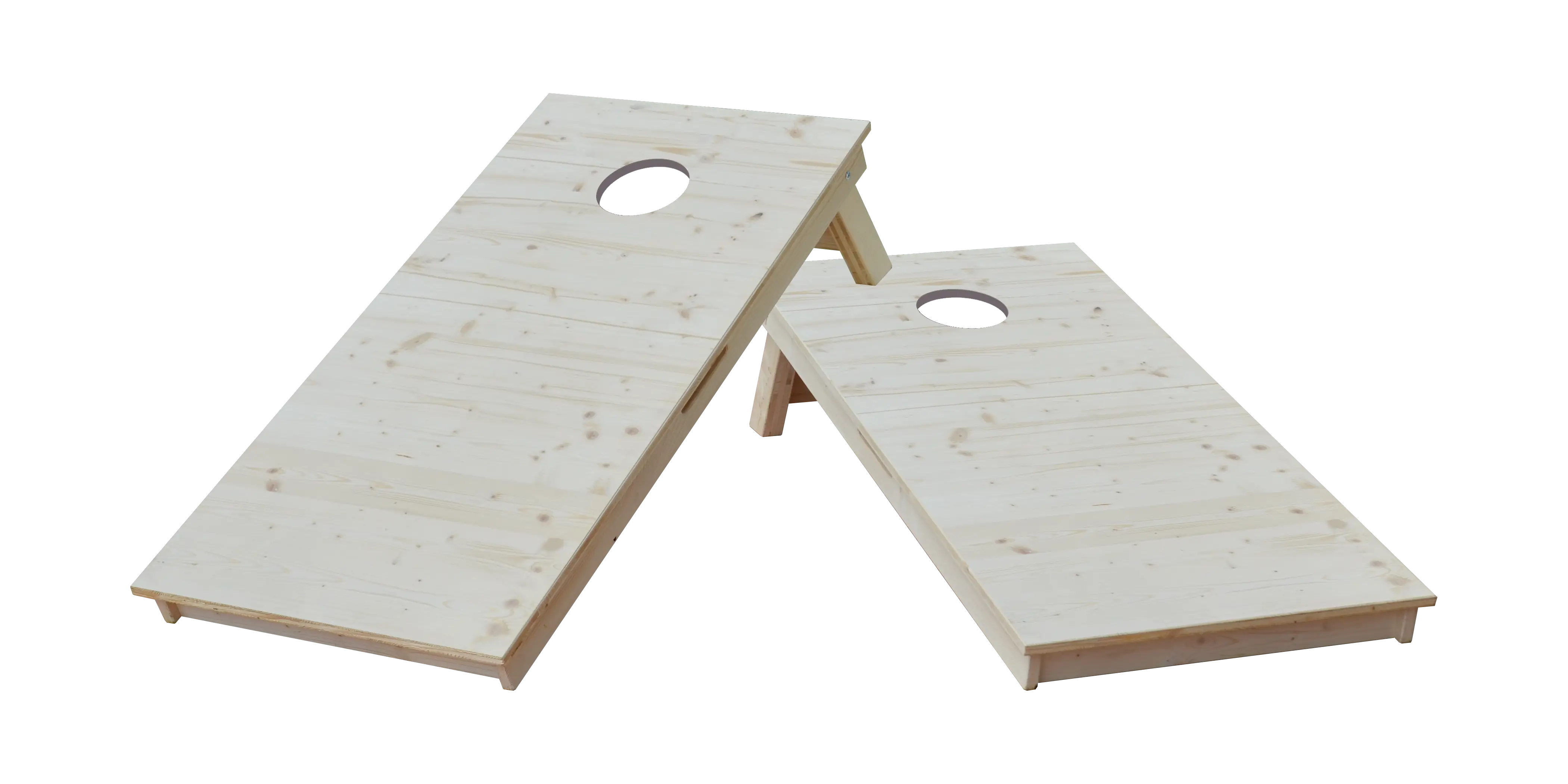 Cornhole en bois naturel | cornhole.fr