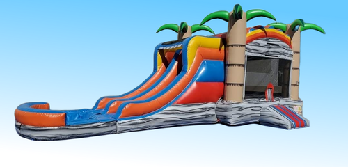 27ft Tropical Breeze Combo | Shop Bounce Houses