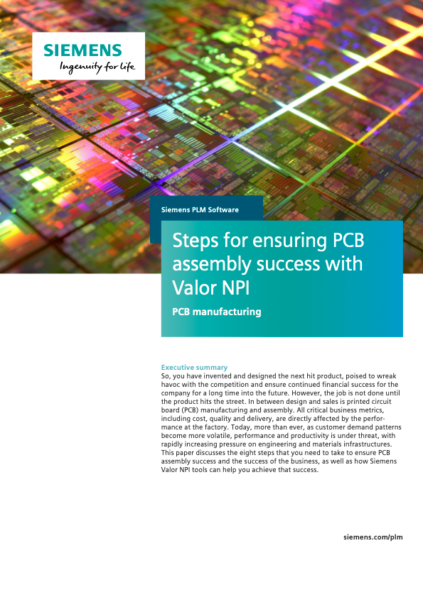 Steps for ensuring PCB assembly success | Downloads | CDT UK & Ireland