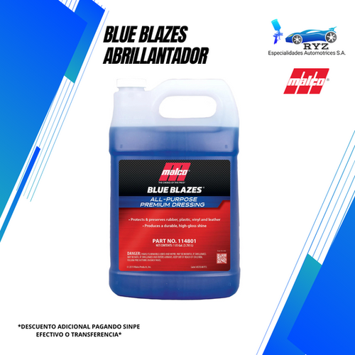 Blue blazes abrillantador malco | RYZ Especialidades a