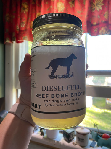 Diesel Fuel Grassfed Beef Bone Broth | New Frontier Farms