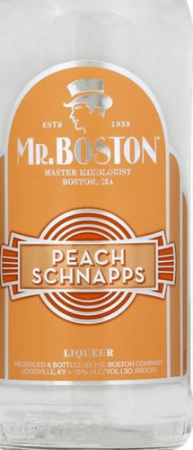 Mr. Boston Peach Schnapps......1ltr | goods2door.com