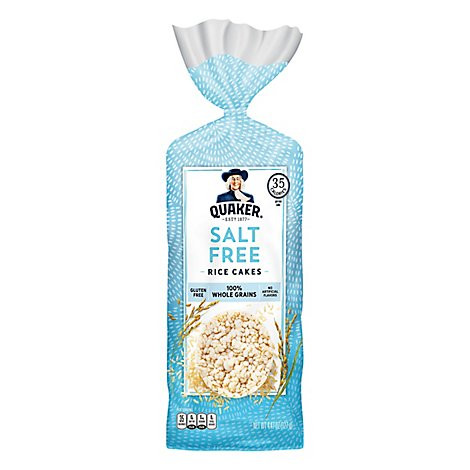 Quaker Salt Free Rice Cakes. | goods2door.com