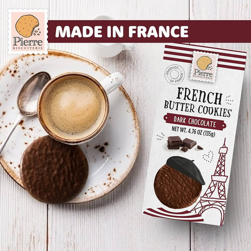 Pierre Biscuiterie French Butter MILK CHOCOLATE Cookies.....1box ...