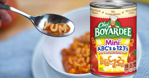 Chef Boyardee Mini abc's & 123's | goods2door.com