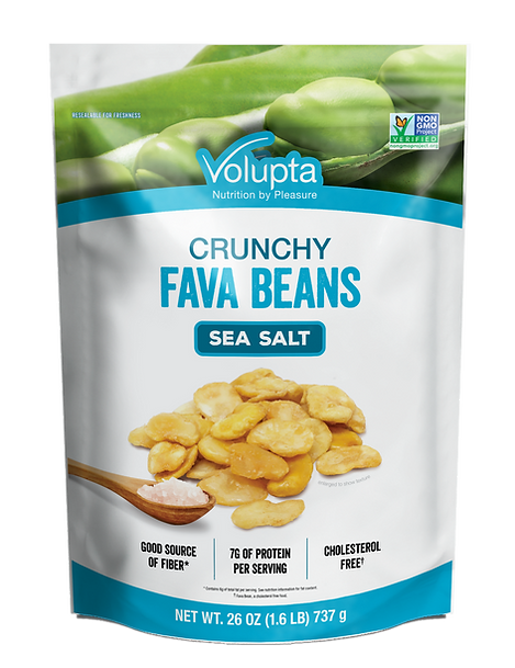Sea Salt Crunchy Fava Beans | Volupta