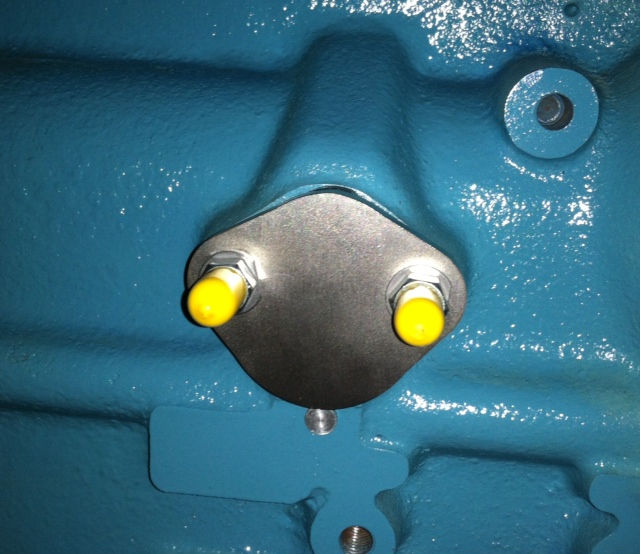 Fuel pump block-off plate | datsunrestoration