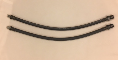 PAIR OF FRONT BRAKE / CALIPER FLEX LINES OEM STYLE | datsunrestoration
