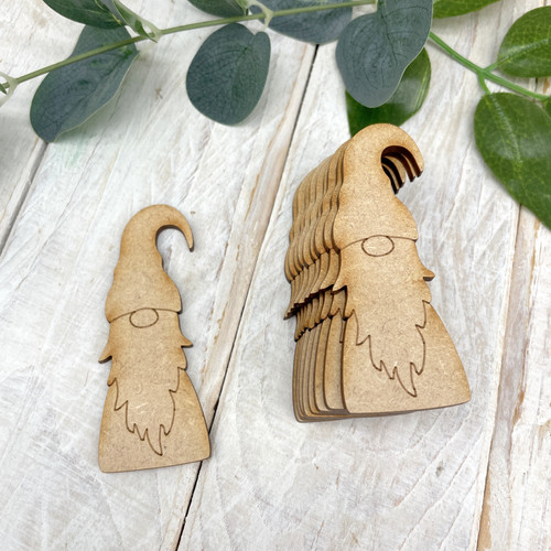 MDF Gnome 10 Pack | woodenshapecompany
