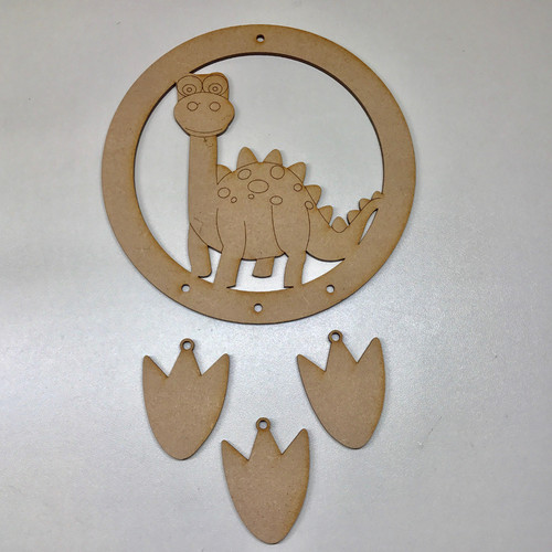 Dream Catcher Dinosaur Bro | woodenshapecompany