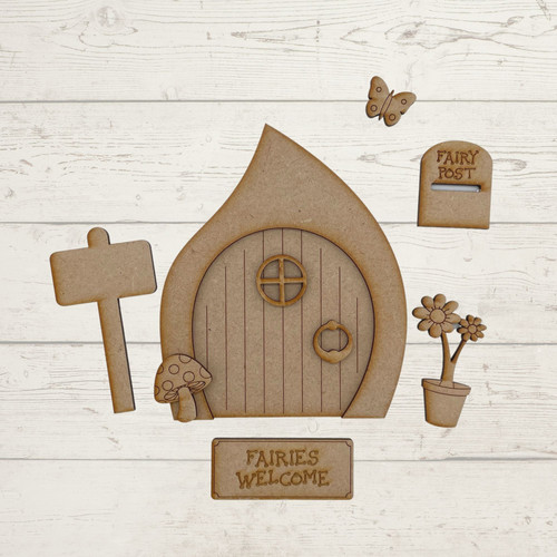 MDF Fairy Door MPE | woodenshapecompany