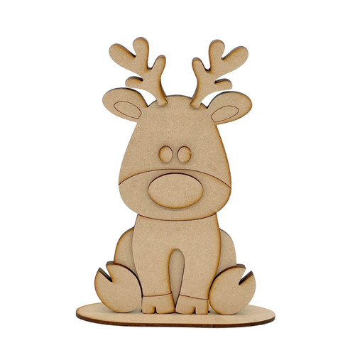 MDF Layered Reindeer | woodenshapecompany