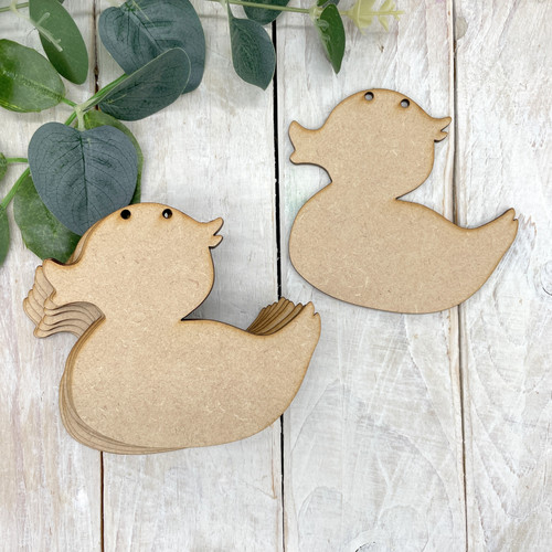 MDF 10 Pack Bunting Duck | woodenshapecompany