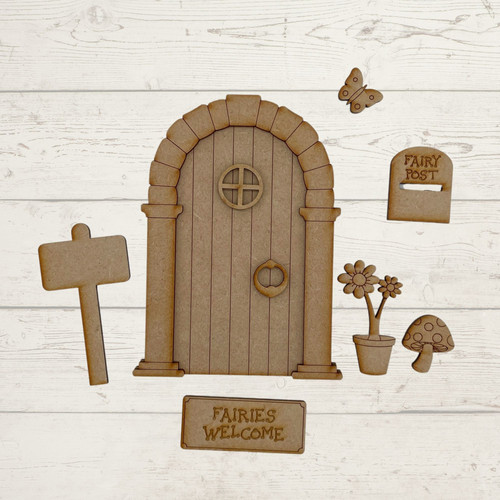 MDF Fairy Door PS | woodenshapecompany